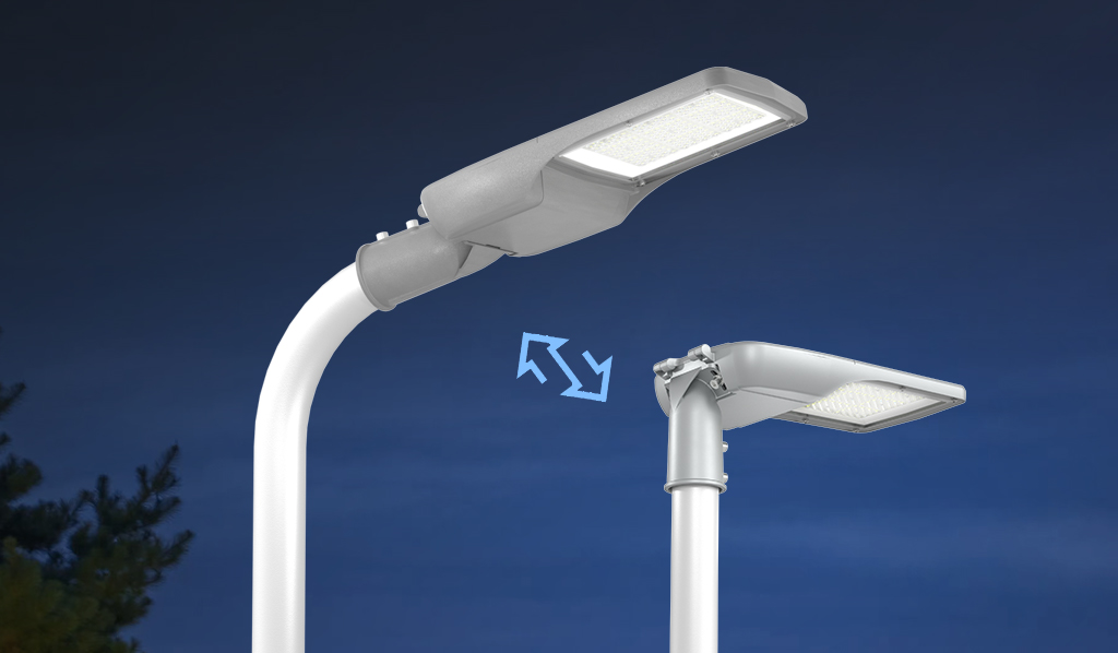 Series SHINELUX Waterproof Adjustable Bright LED Street Lights – wosen