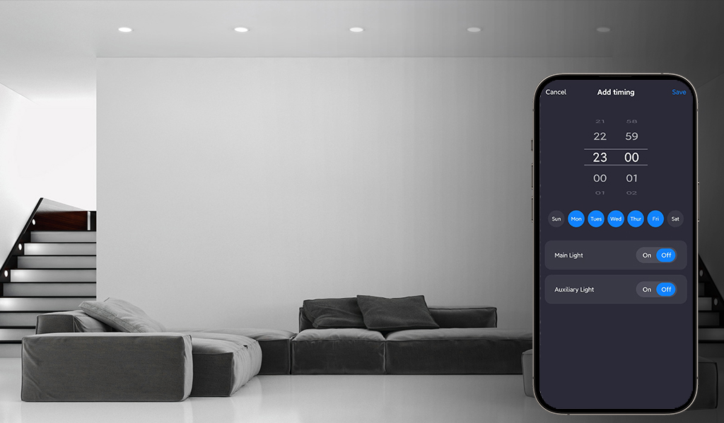 Sleek Stylish LED Nightlux RGB Panel Lights – wosen